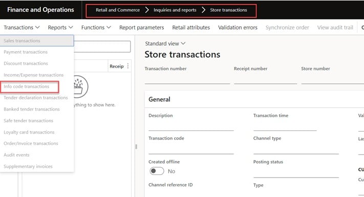 Configure info codes - Commerce Part 6